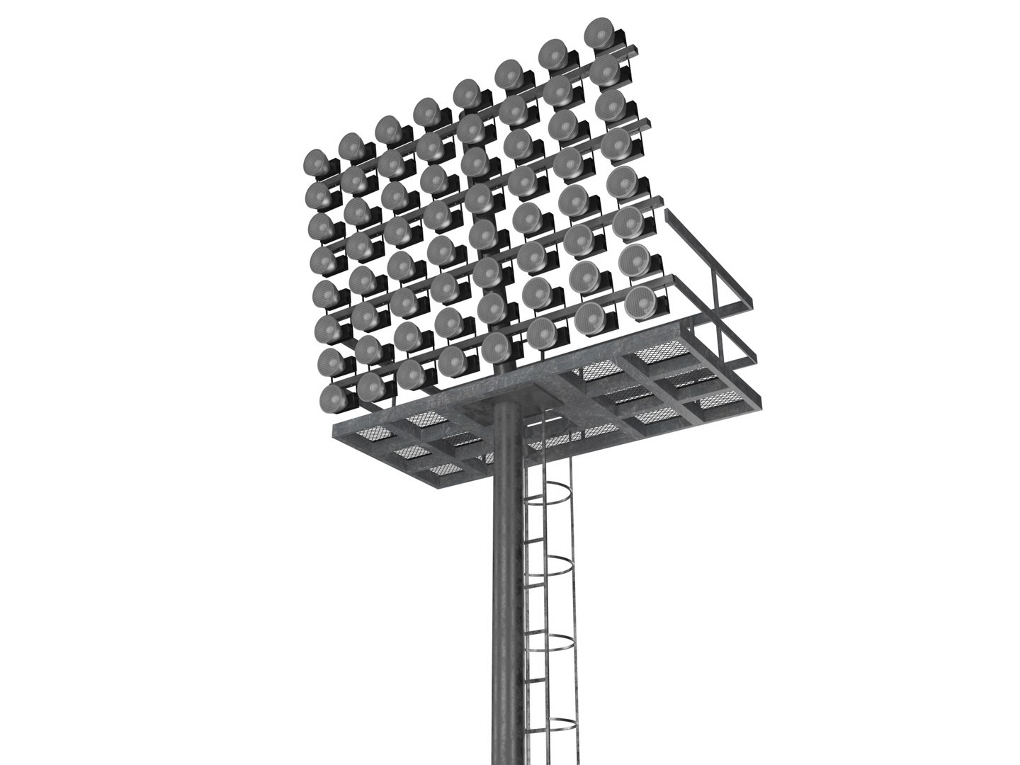 Stadium Light 2 Model - TurboSquid 1528823