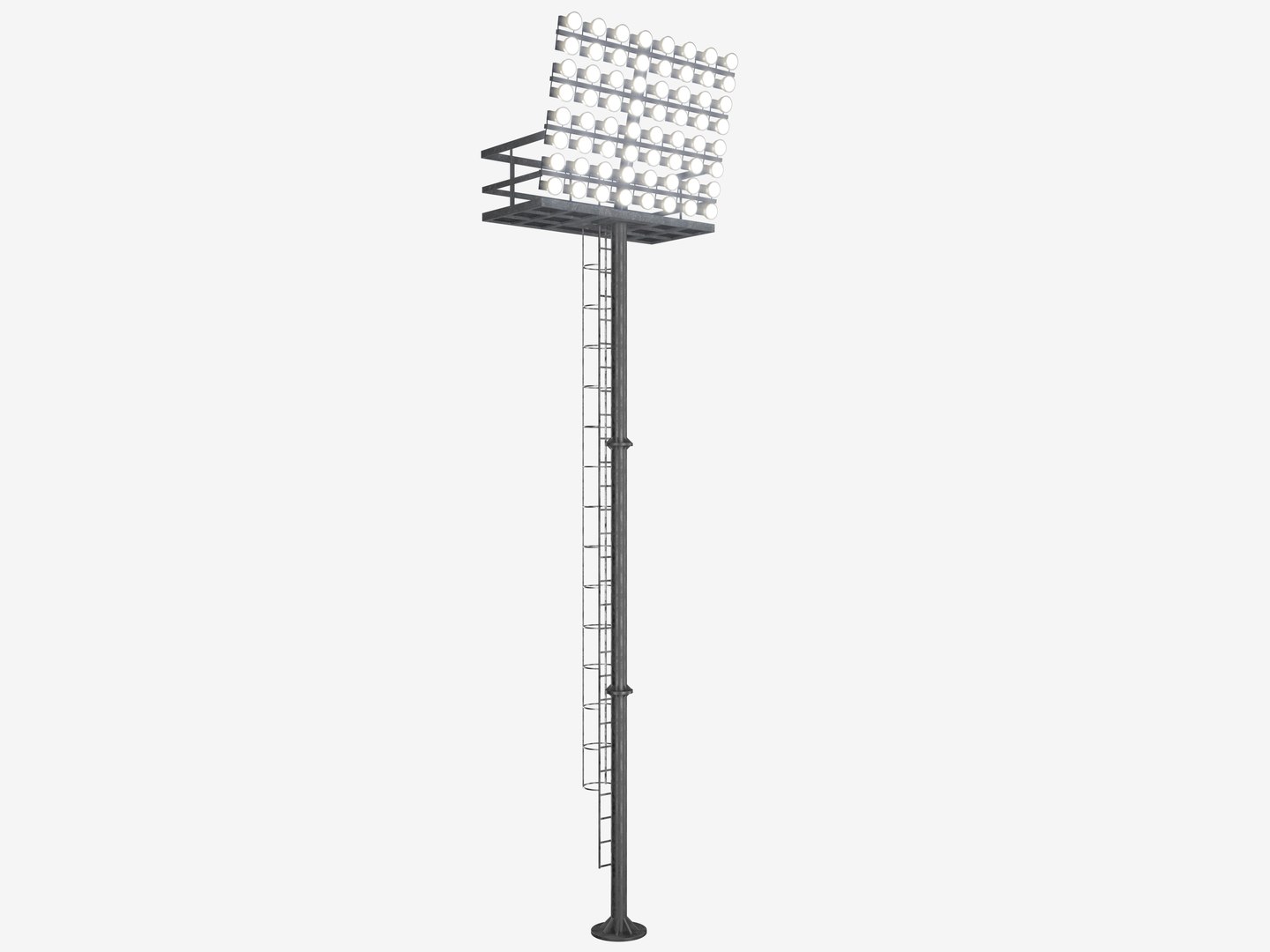 Stadium Light 2 Model - TurboSquid 1528823