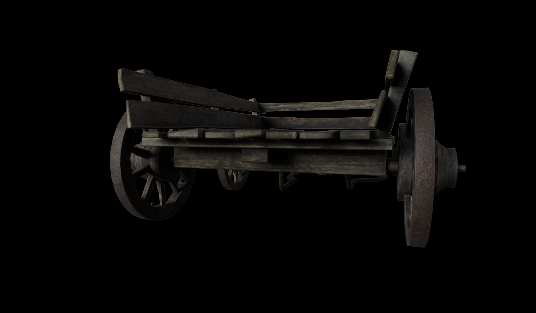 Old Barrow 3D Model - TurboSquid 1252230