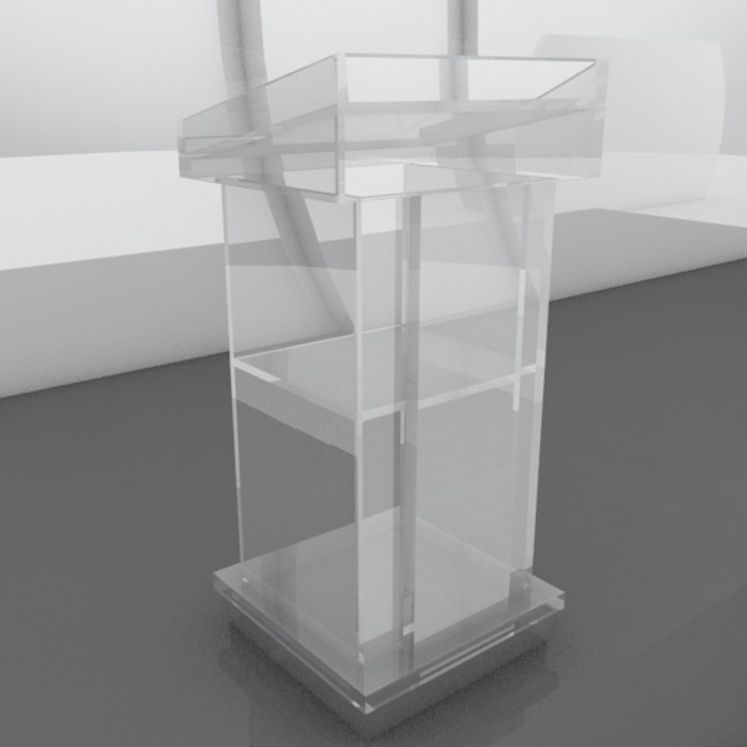 Rostrum stage backdrop 4 3D model - TurboSquid 1321861