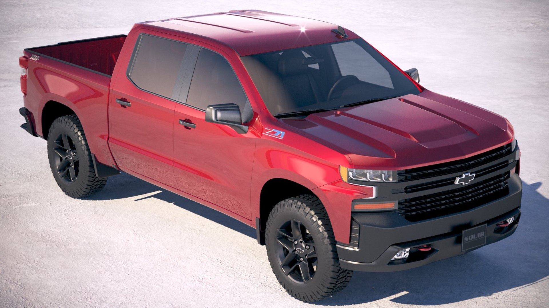 3D Chevrolet Silverado Z71 - TurboSquid 1240344