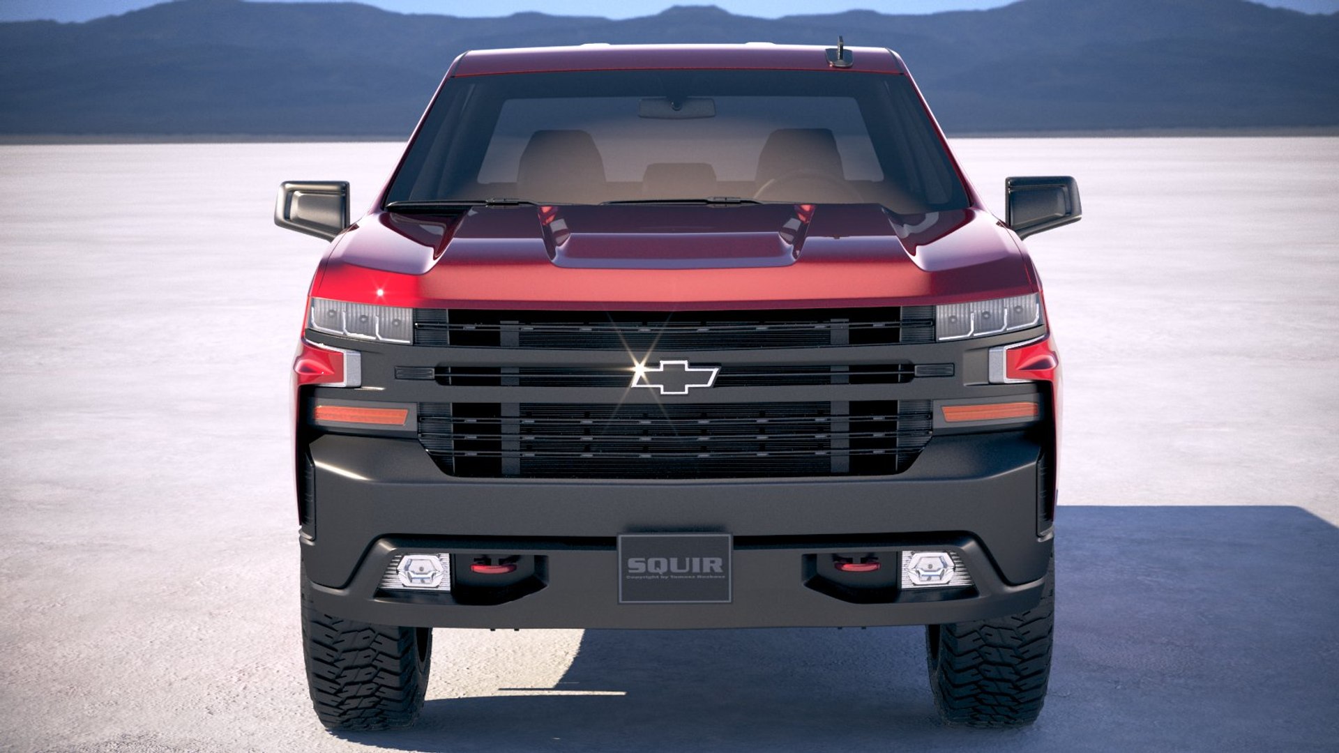 3D Chevrolet Silverado Z71 - TurboSquid 1240344