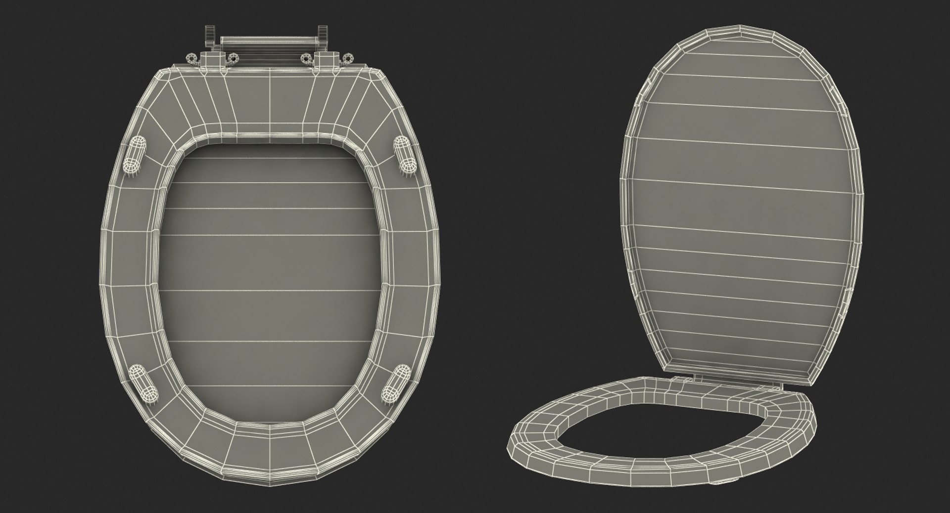 3D Toilet Seat - TurboSquid 1214496