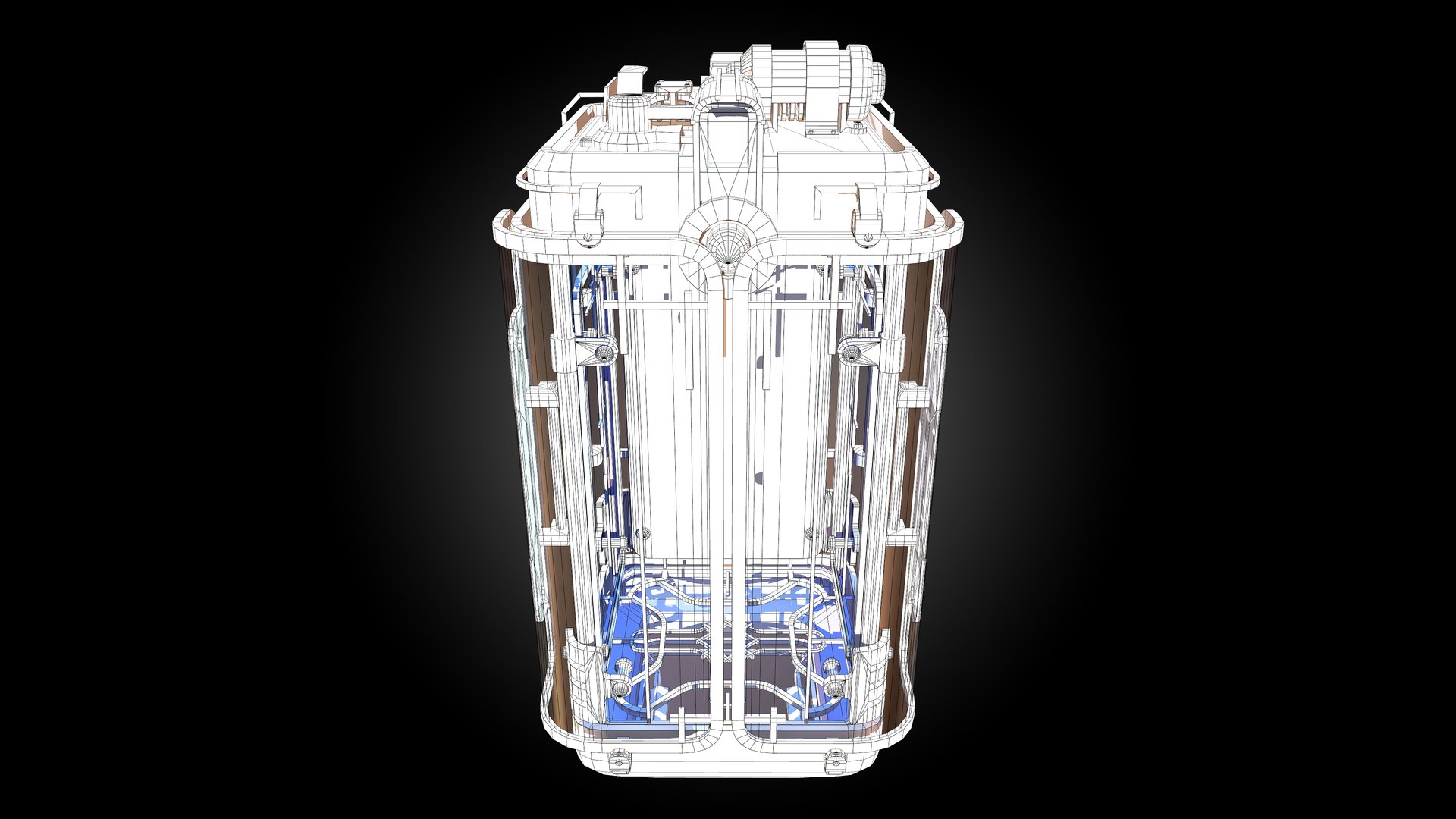 Technical Lift B model - TurboSquid 1802041