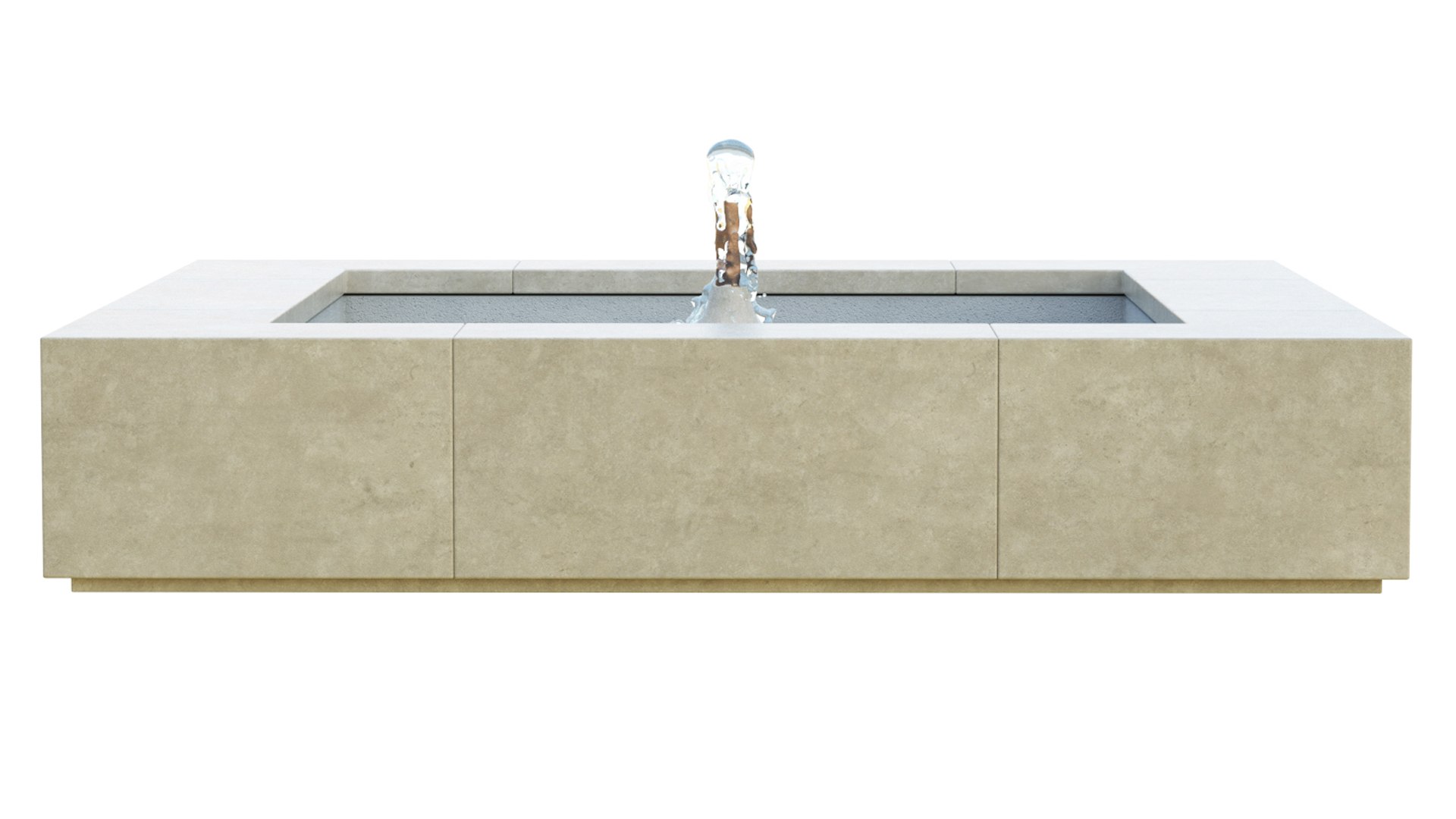 Concourse Fountain 3D Model - TurboSquid 2097757