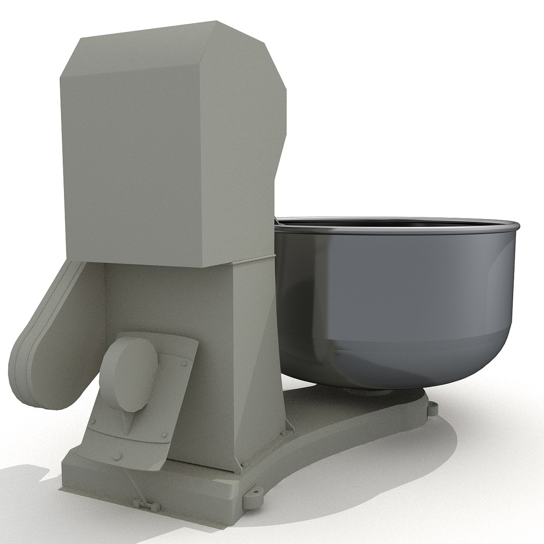 Dough Kneader Bakery - 3D Model - TurboSquid 1293979