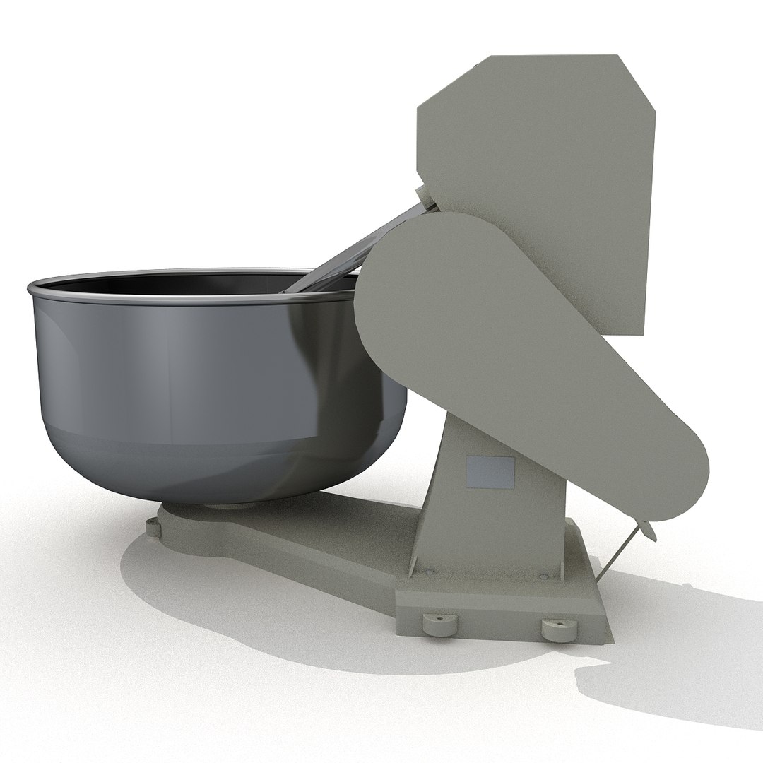 Dough Kneader Bakery - 3D Model - TurboSquid 1293979