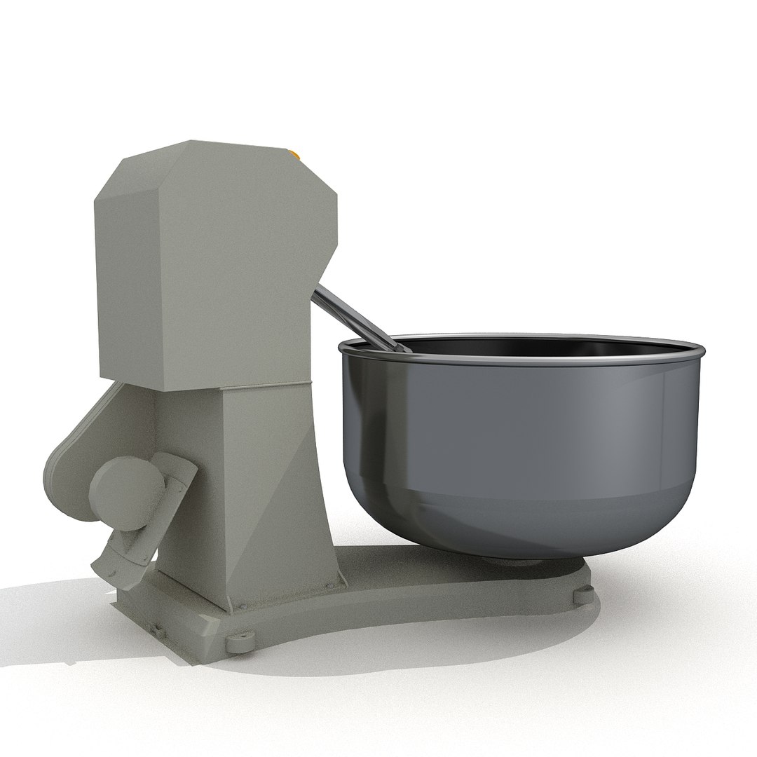 Dough Kneader Bakery - 3D Model - TurboSquid 1293979