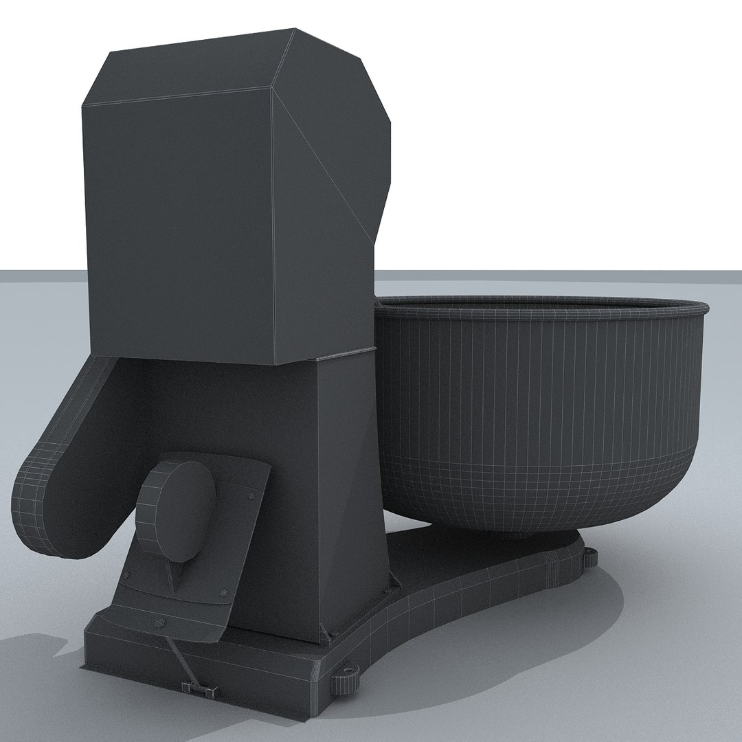 Dough Kneader Bakery - 3D Model - TurboSquid 1293979