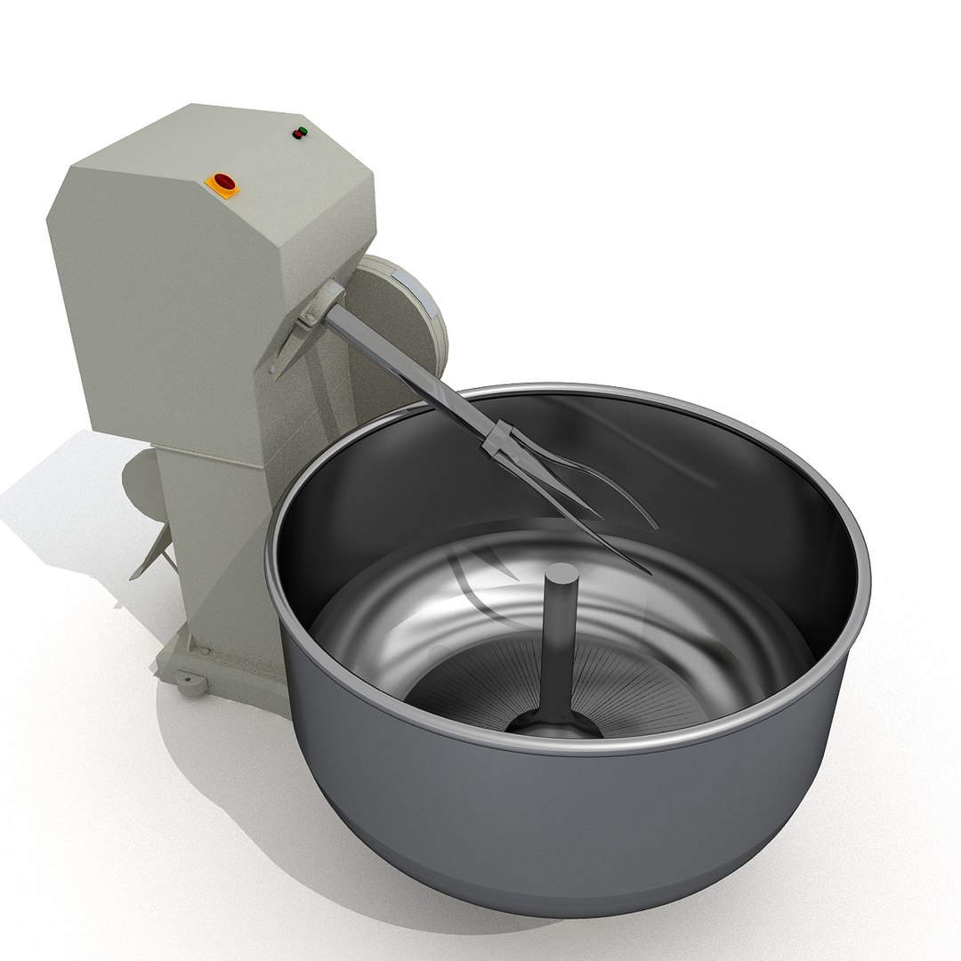 Dough Kneader Bakery - 3D Model - TurboSquid 1293979