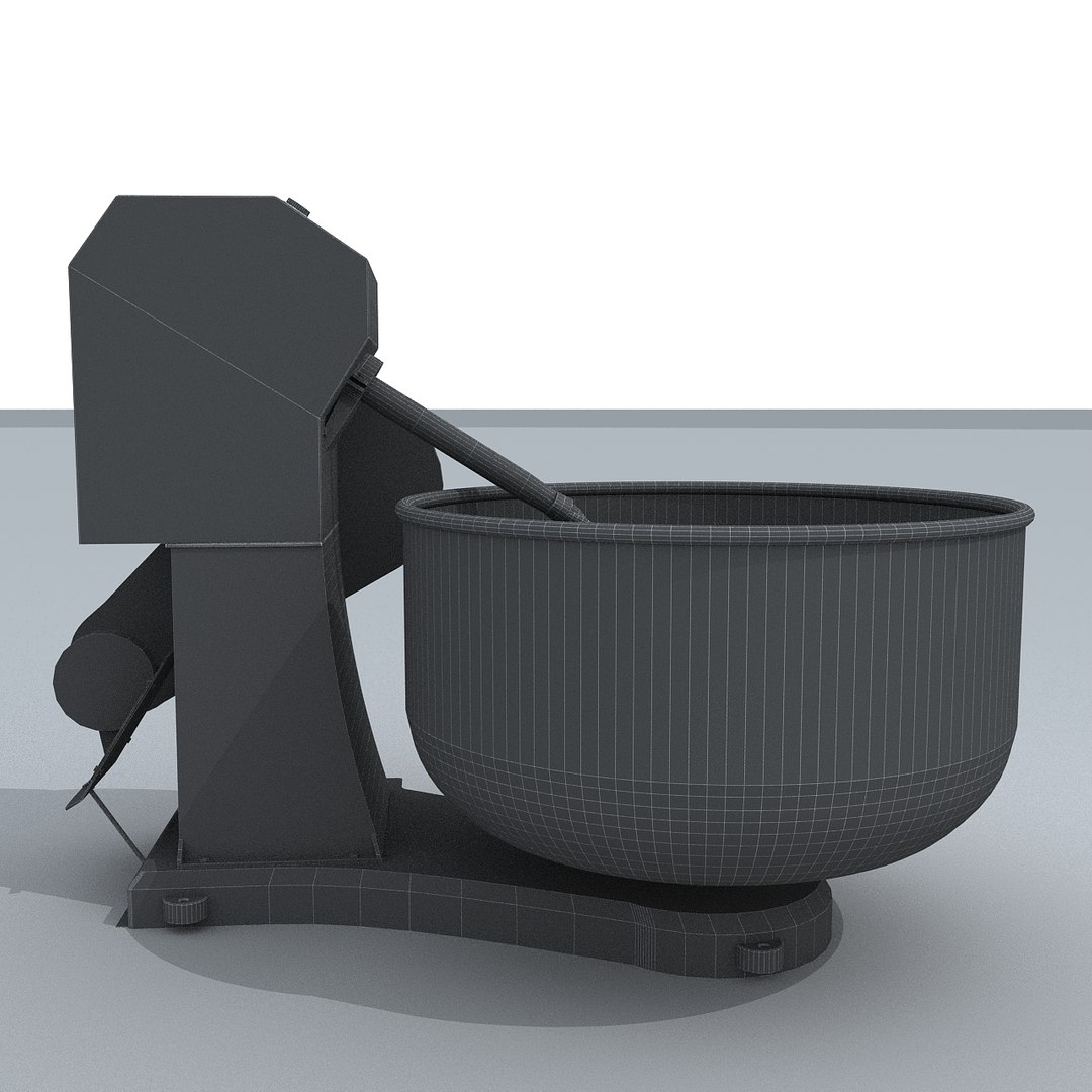 Dough kneader bakery - 3D model - TurboSquid 1293979
