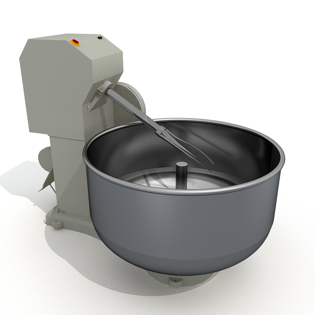 Dough kneader bakery - 3D model - TurboSquid 1293979