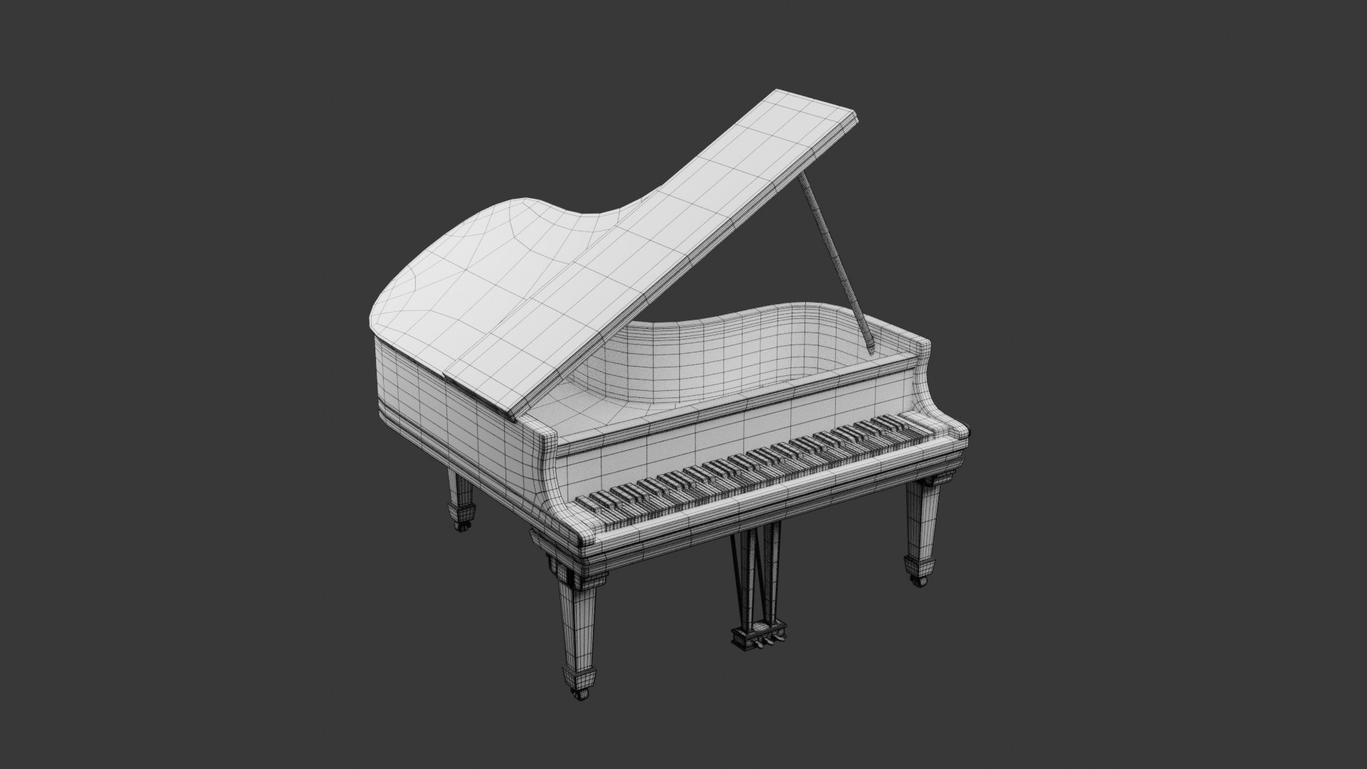 Piano 3D - TurboSquid 2048898
