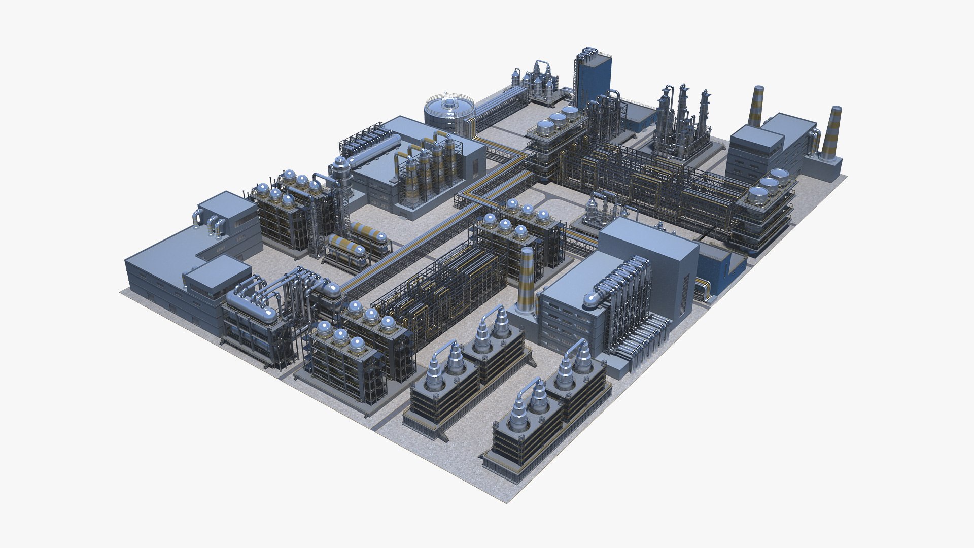 4-Industrial Area Set -14 3D Model - TurboSquid 2037549