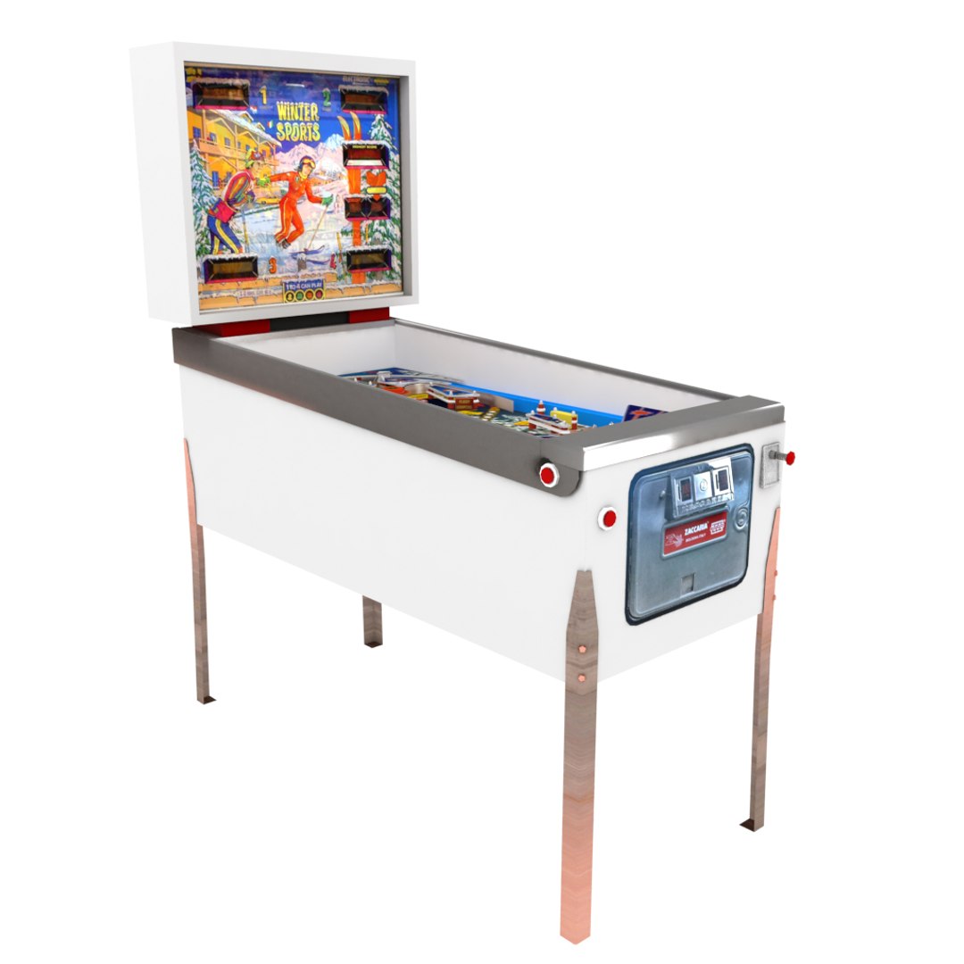 Winter Sports Pinball 3D - TurboSquid 1411364