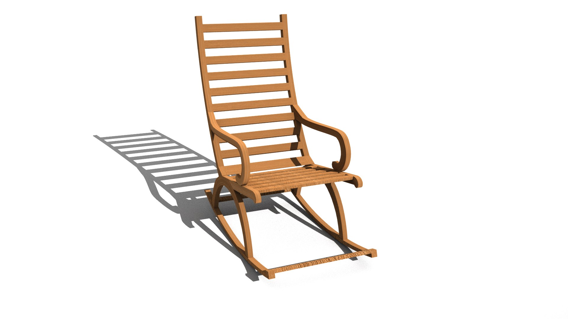 Rocking chair 3D model - TurboSquid 1612165