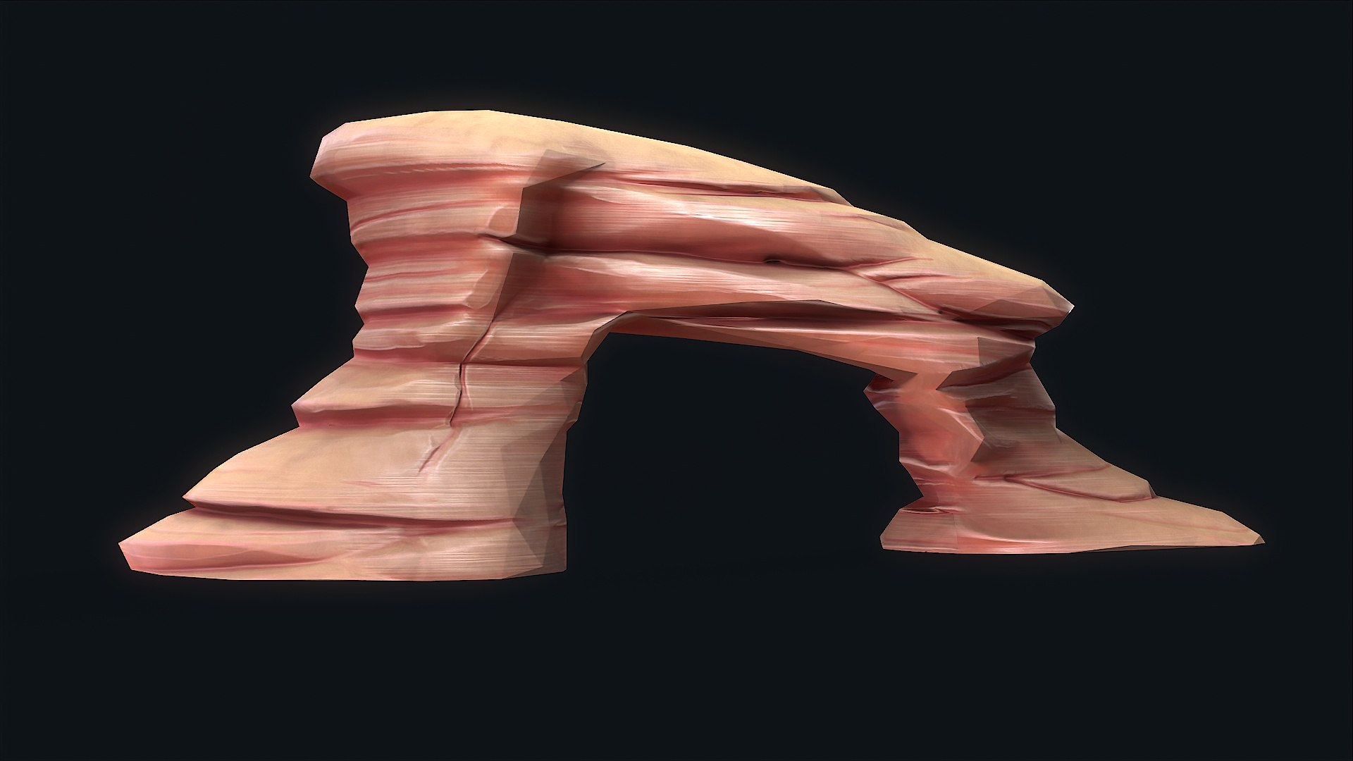 Stylized Desert Rock 6 3D Model - TurboSquid 2134719