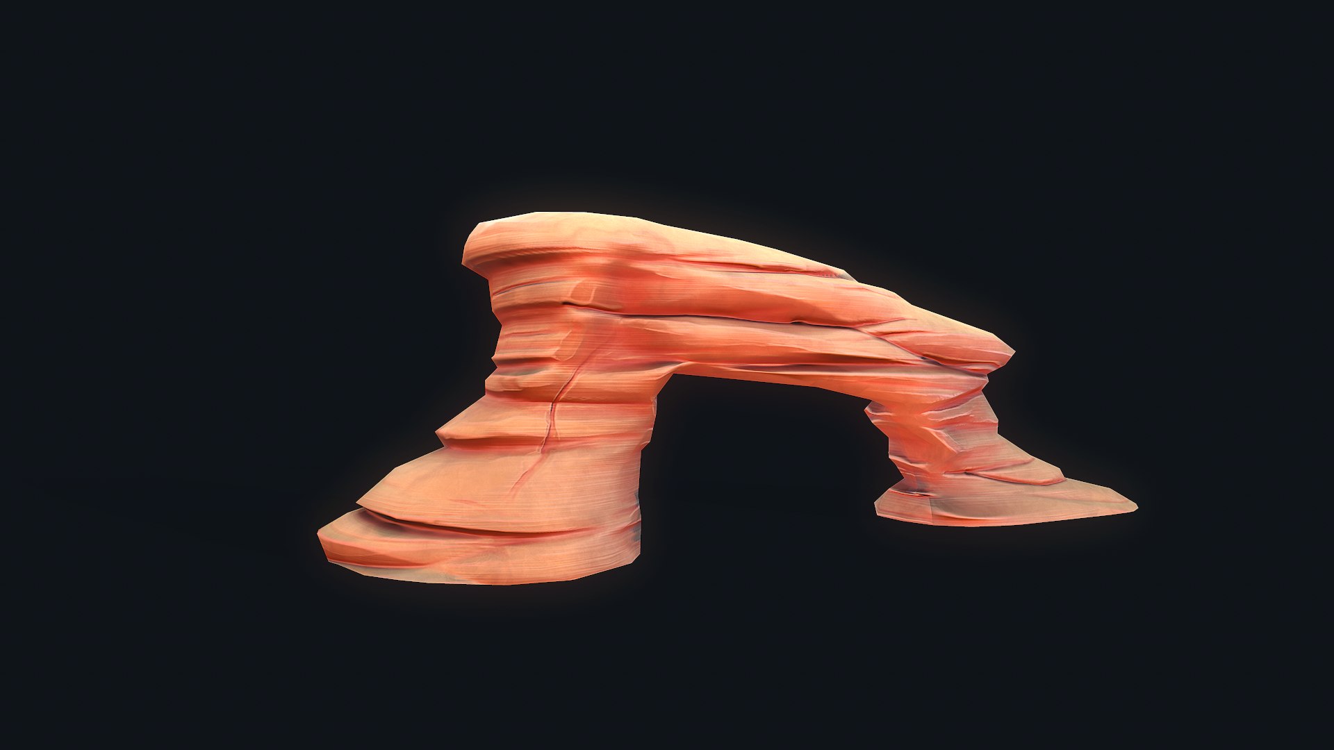 Stylized Desert Rock 6 3D Model - TurboSquid 2134719