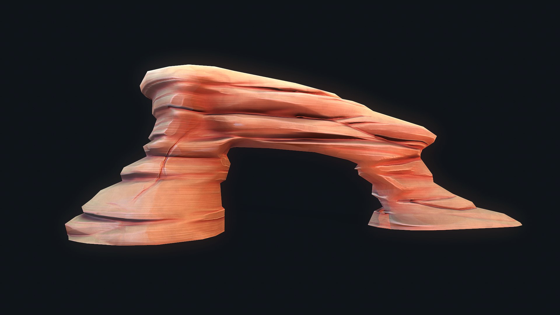 Stylized Desert Rock 6 3D model - TurboSquid 2134719
