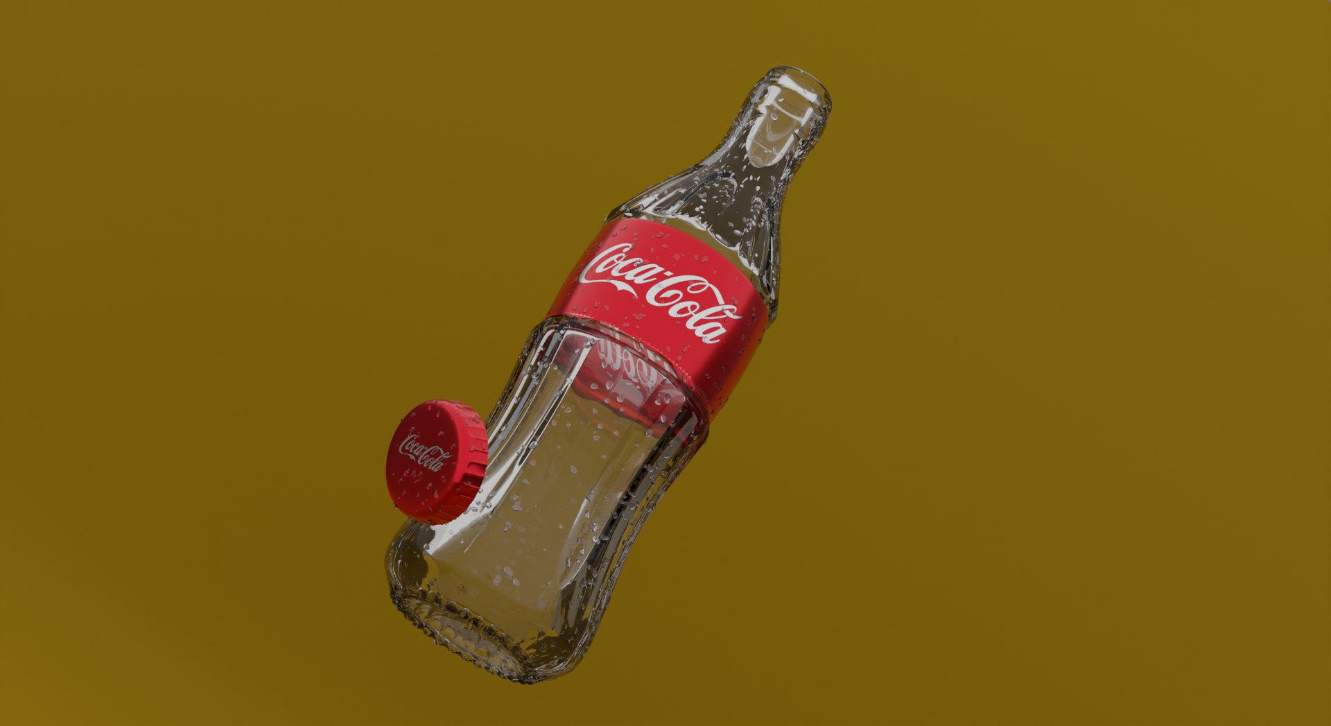 3D Model COCA COLA Bottle - TurboSquid 2031483