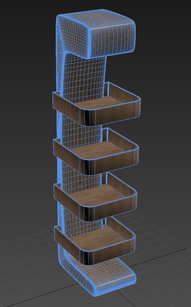 Wood stand 3D model - TurboSquid 1260616