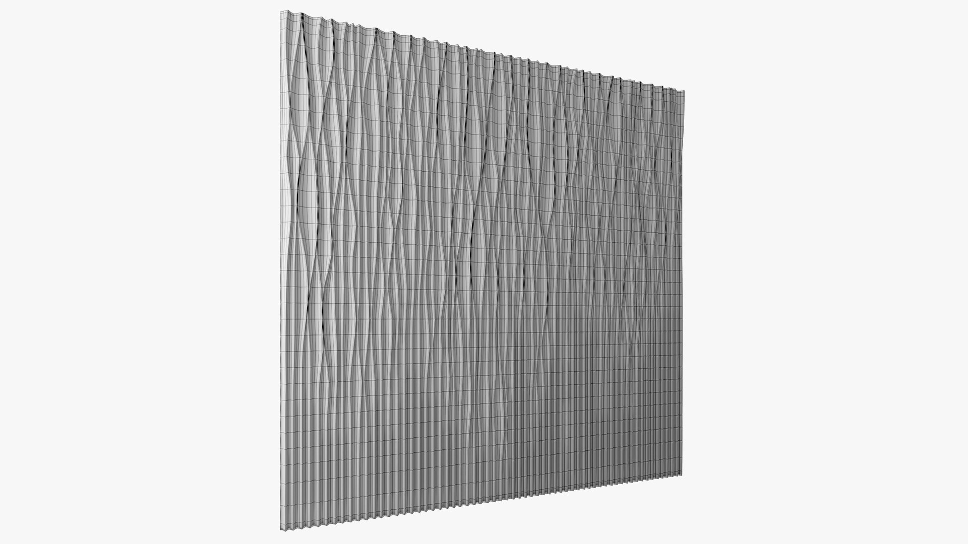 3D Model Wave Wall 2 - TurboSquid 2432006
