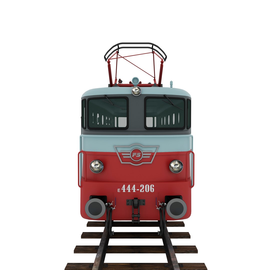 3D Model Electric Locomotive - TurboSquid 1817986