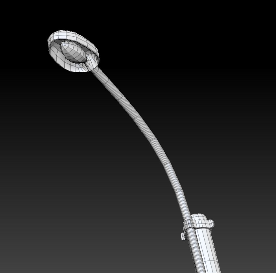 3D Street Lamp Model - TurboSquid 1180309