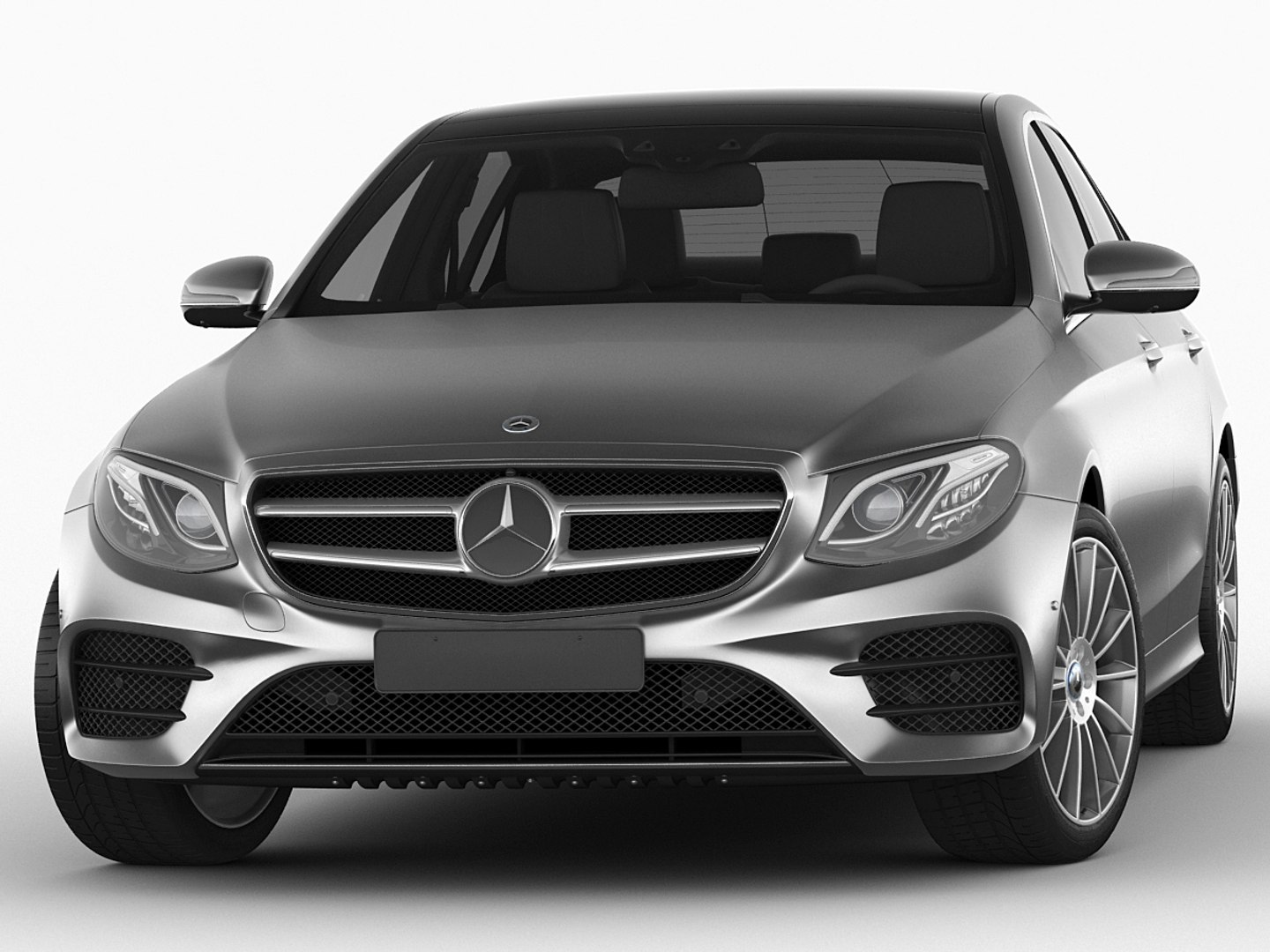 3d Mercedes E-class E Model