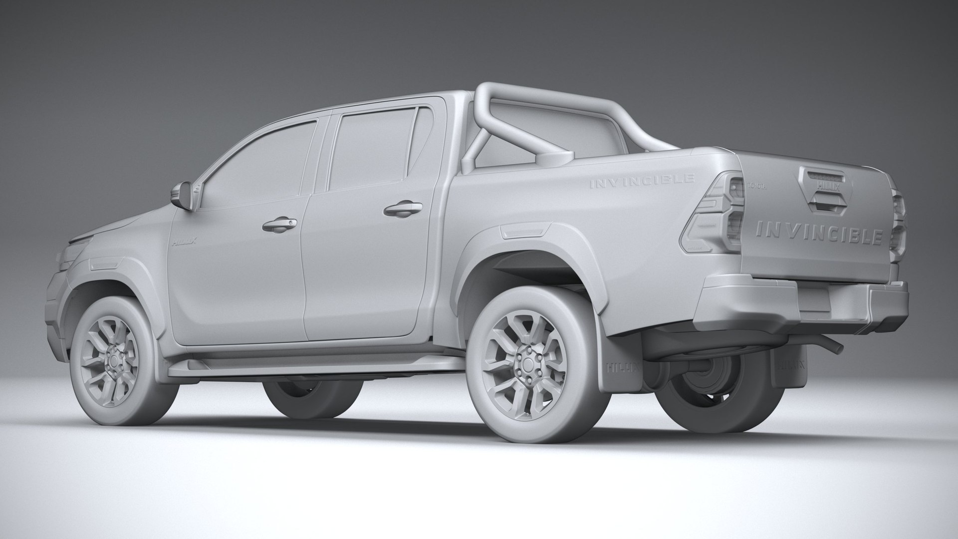 Toyota hilux invincible 3D - TurboSquid 1662101