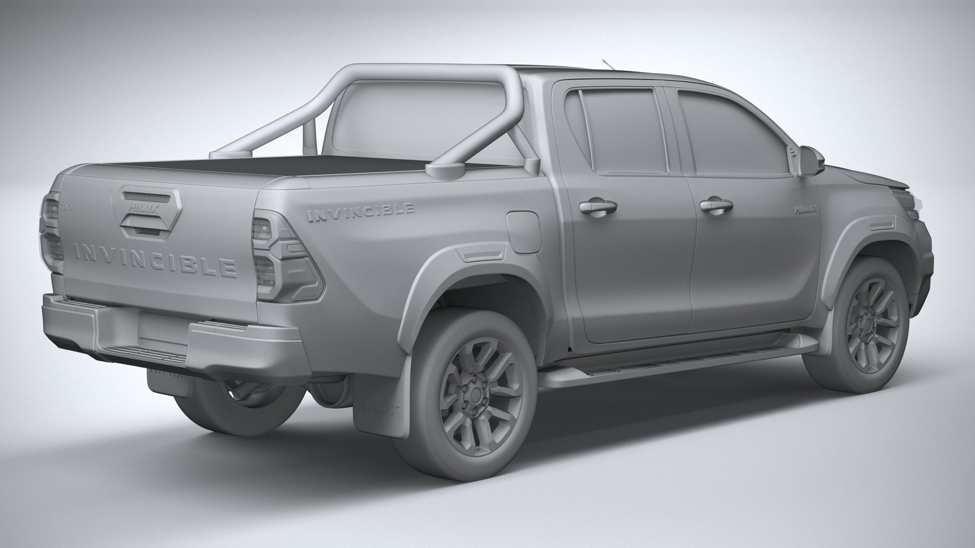 Toyota hilux invincible 3D - TurboSquid 1662101