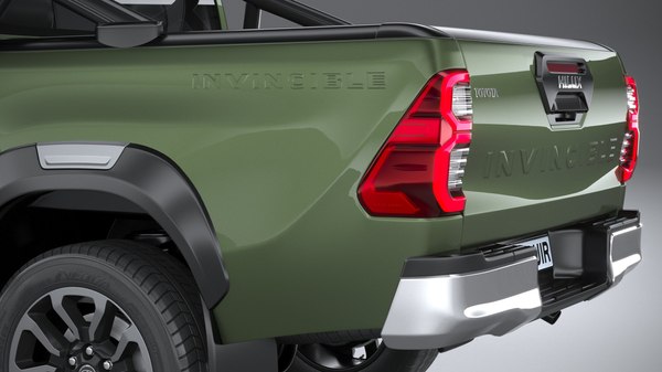modelo 3d Toyota Hilux Invencible 2021 - TurboSquid 1662101