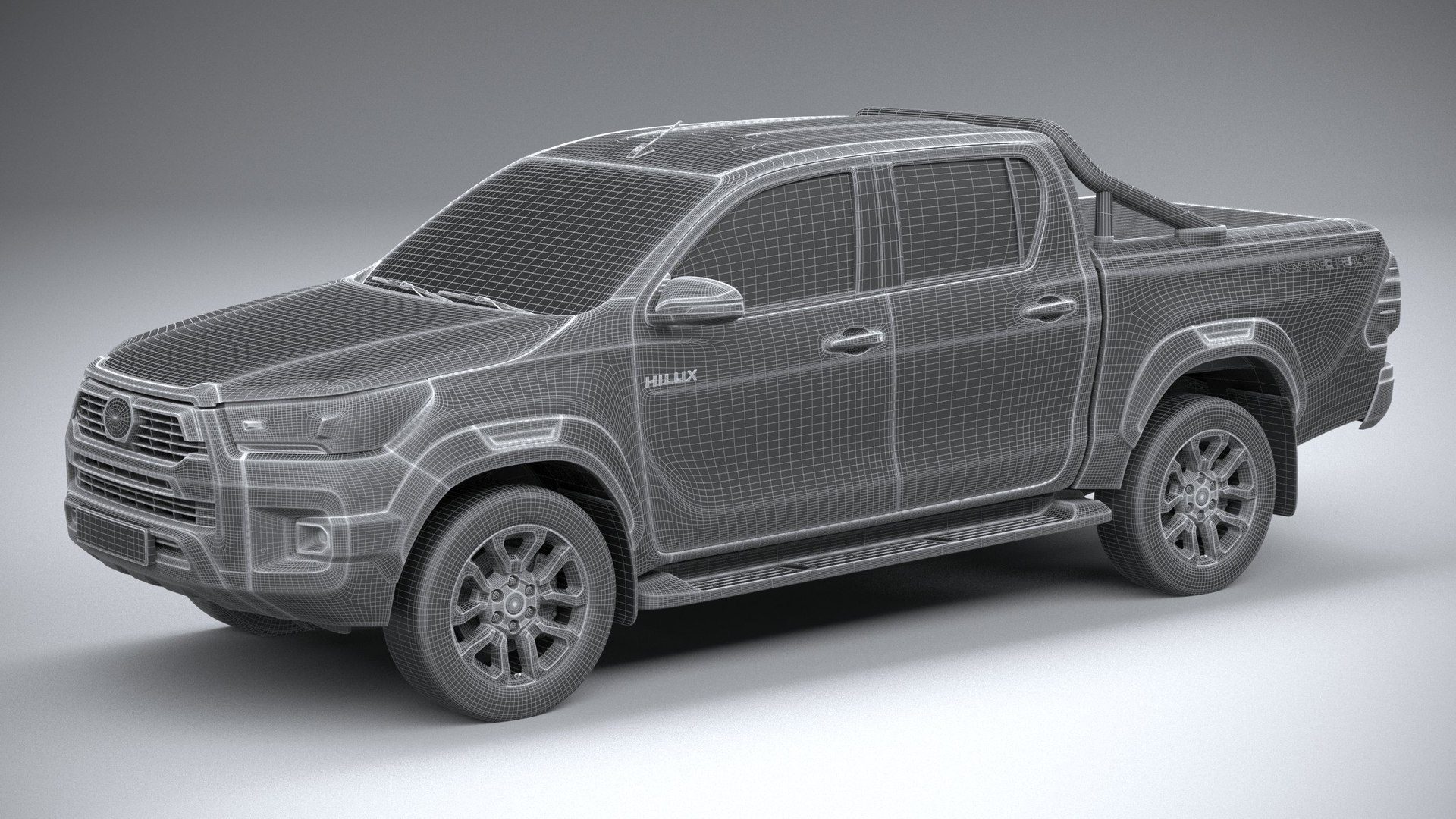 Toyota hilux invincible 3D - TurboSquid 1662101