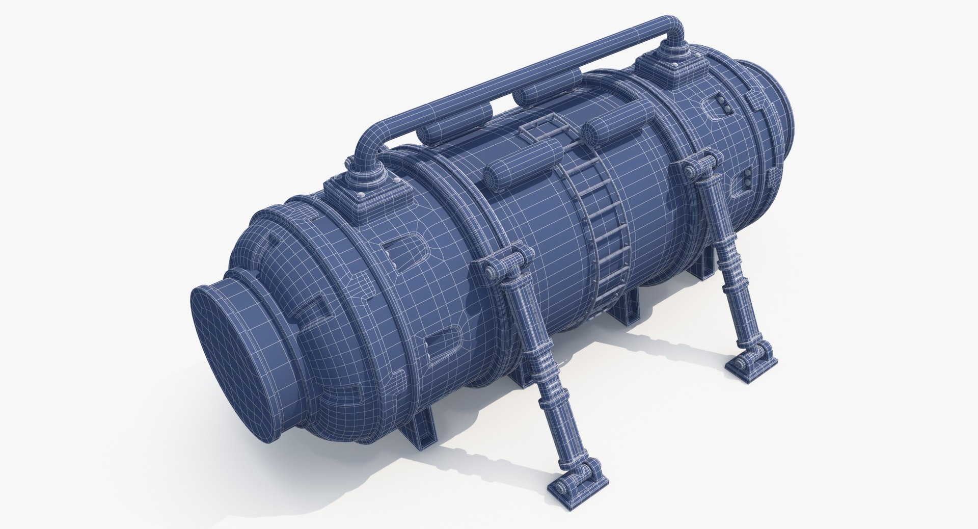 3D Space Colonization Base Constructor Laboratory model - TurboSquid ...