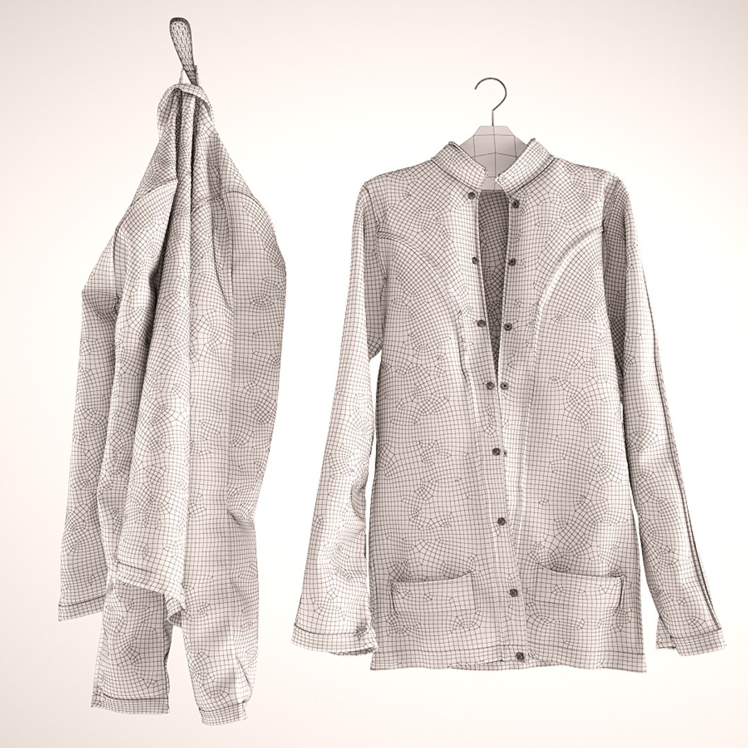Jacket 3d Max
