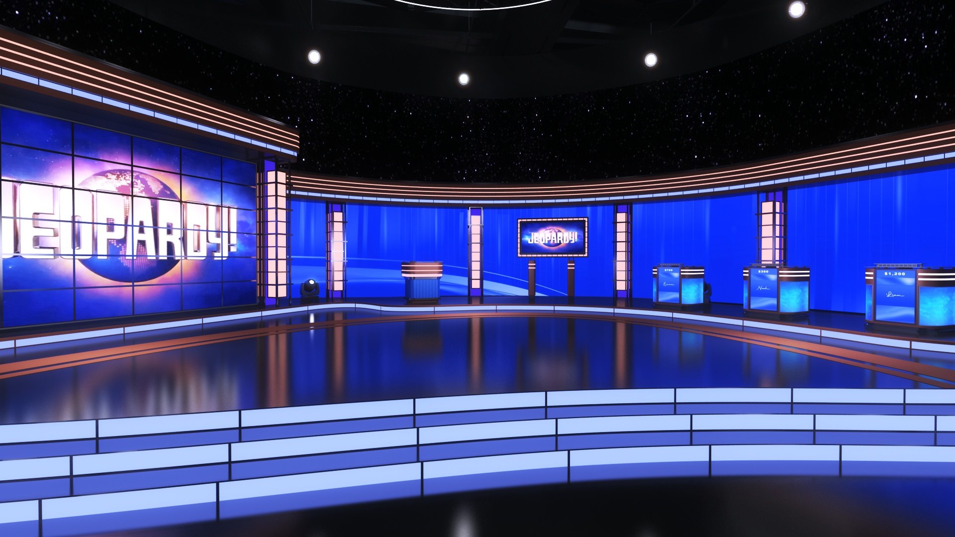 TV Game Show - Jeoprady Model - TurboSquid 2247962