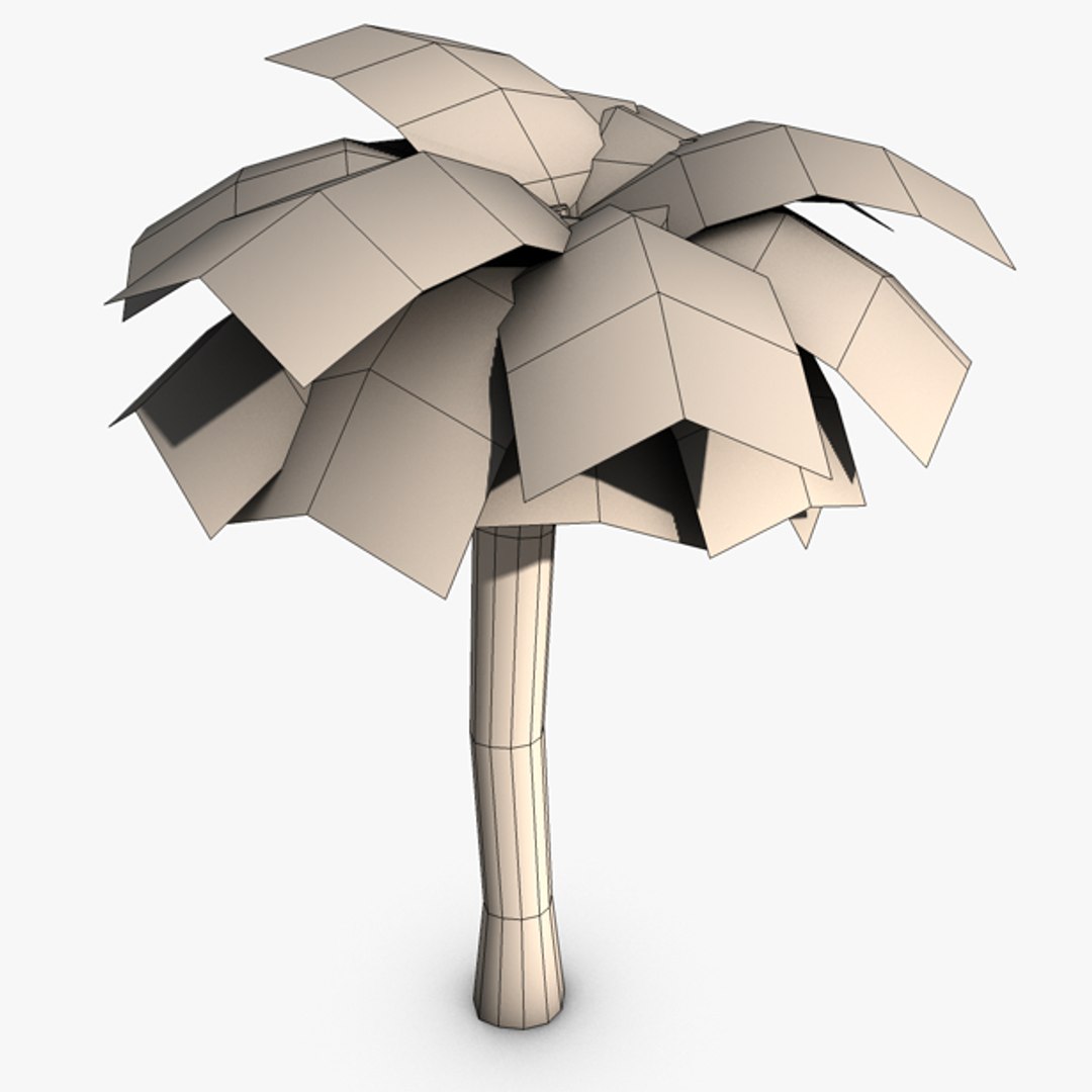 3d Model Palm Tree