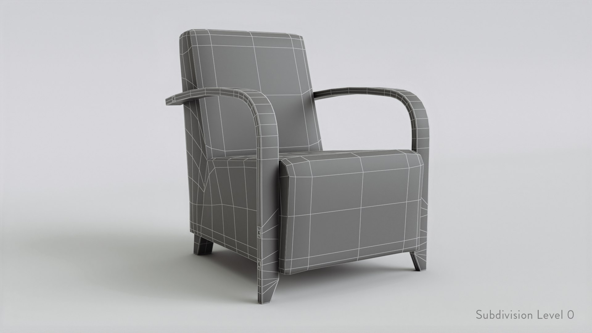 Volga Chair 3D Model - TurboSquid 1656697