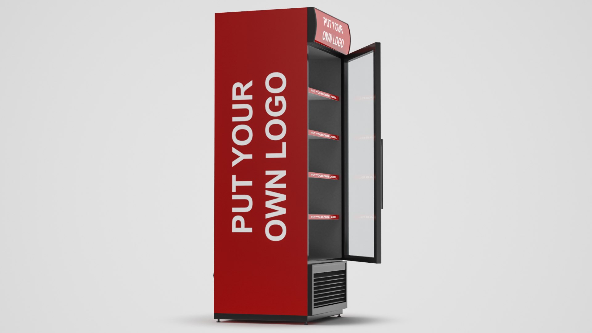 3D Refrigerator Display Model - TurboSquid 1640449