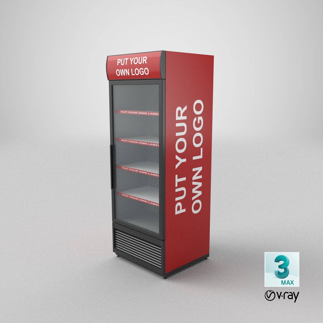 3D Refrigerator Display Model - TurboSquid 1640449