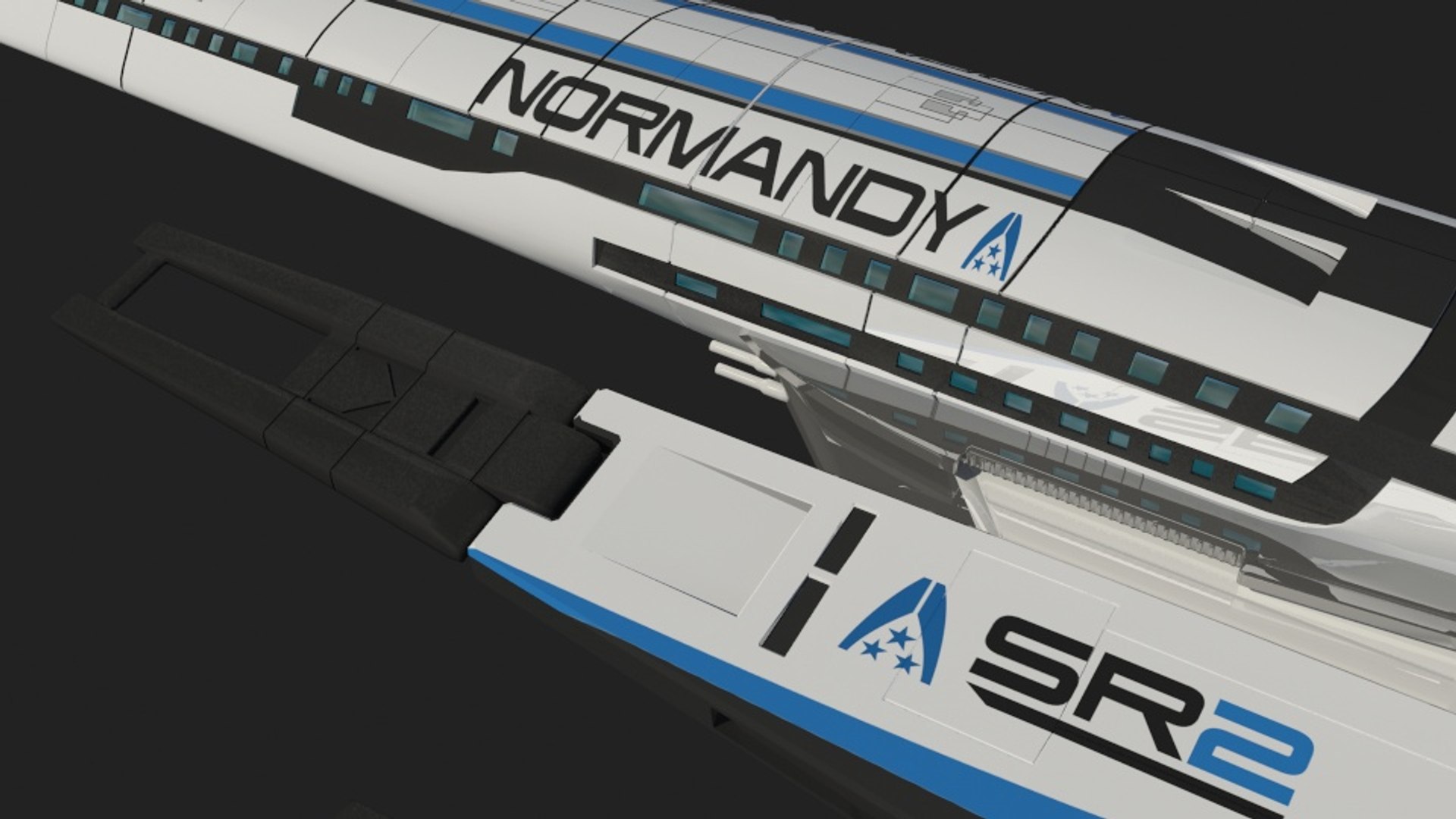 3d Ssv Normandy Model