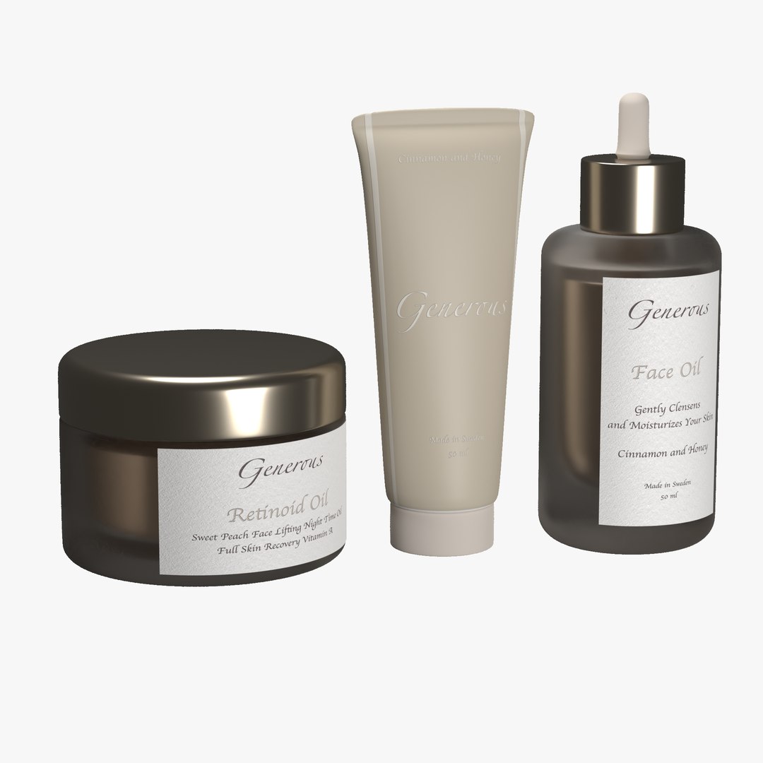 3D Cosmetics Model - TurboSquid 1975881