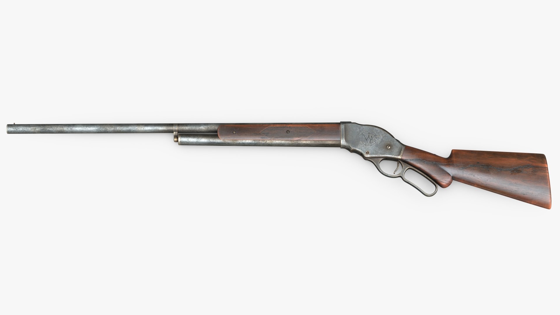 Shotgun Winchester 1887 V2 3D Model - TurboSquid 2069697