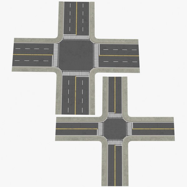 Intersection 3D Models for Download | TurboSquid