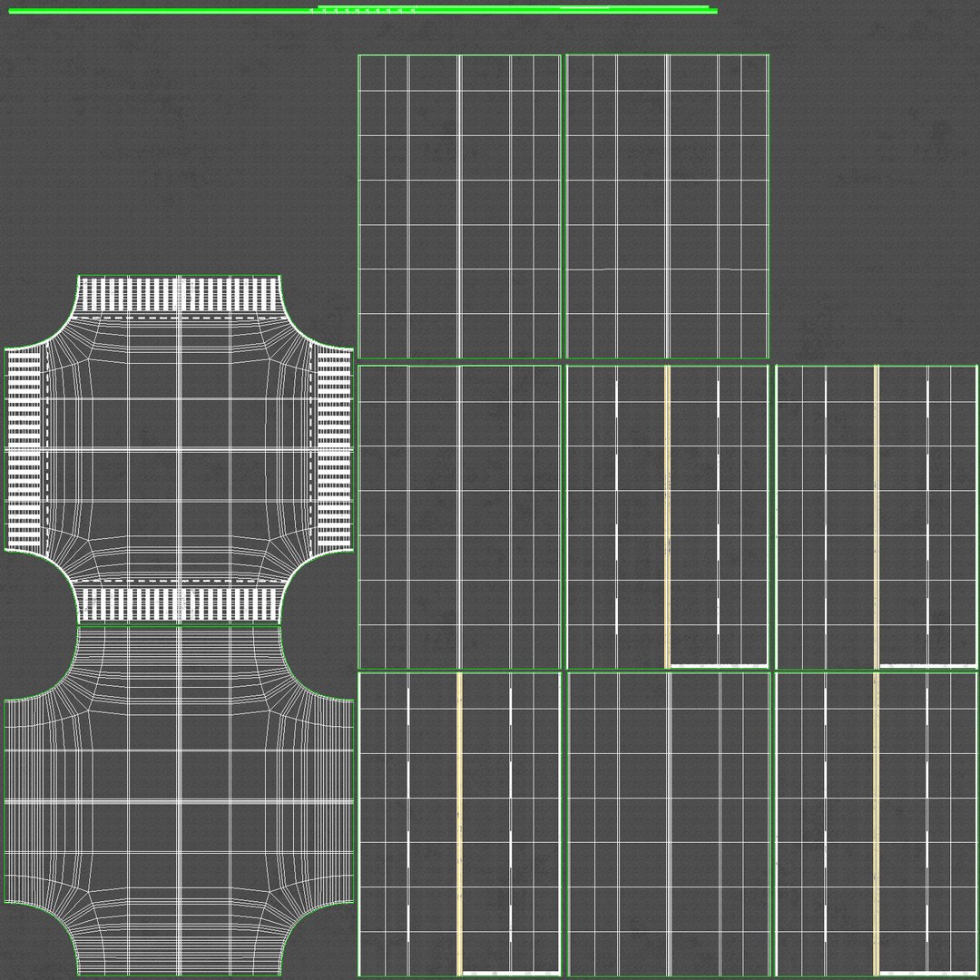 3D lane streets intersections model - TurboSquid 1358664
