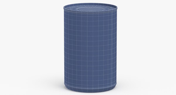 Canned Green Beans 14 5oz Blank and Generic Label 3D model - TurboSquid ...
