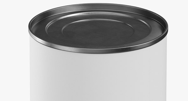 Canned Green Beans 14 5oz Blank and Generic Label 3D model - TurboSquid ...