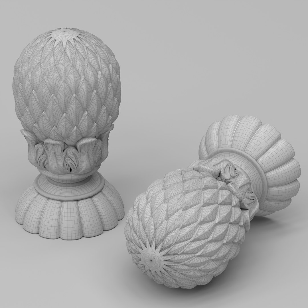 Ornamental Finial 3D Model 3D - TurboSquid 2294436