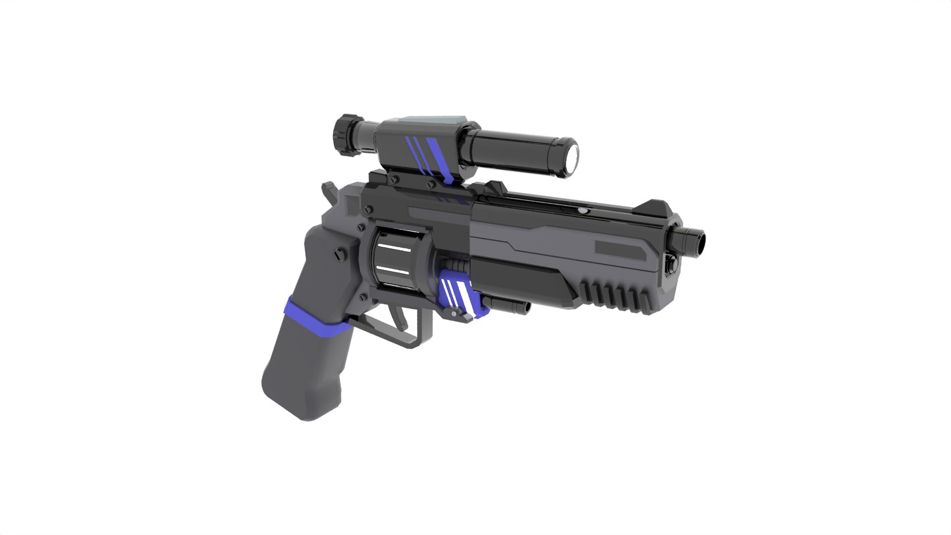 3D Pistol Gun Weapon - TurboSquid 2273566