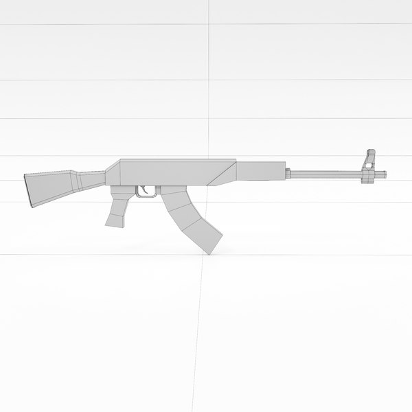 modelo 3d Fusil de asalto TKB 517 - TurboSquid 1993213